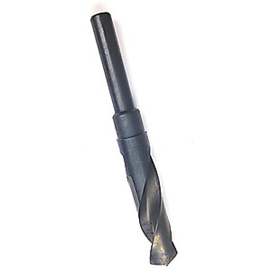 HHIP 5000-0052 9/16" High Speed Steel Silver and Deming Drill, 118 Degree Drill Point, 1/2" Straight Shank, 6" OAL