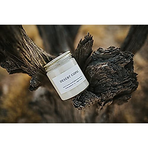 Wax & Wane Desert Copal Modern Scented Candle - 8 Oz Soy Candles Gifts For Women For Home Décor, 40+ Hours Long Lasting Scented Candles Hand Made In The USA From 100% Natural Soy Wax