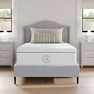 Martha Stewart SleepComplete Twin Mattress in a Box, Firm Pocket Spring and Foam Hybrid Mattress, Dual-Action Cooling, 5-Way Zoning, Coolweave Cover, 12 ", White
