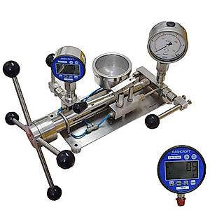 Bench Top Pressure and Vacuum Calibrator (Range: 0-1000 kg/cm²) for Calibration Laboratories, Pharmaceuticals, Petrochemicals Model: AI-PCAL1