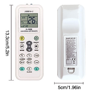 Universal Air Conditioner Remote Control A/C Conditioning Remote Controller for HAIER Mitsubishi Toshiba HITACHI Panasonic FUJITSU LG Sharp Samsung AUX GREE SANYO A/C Remote Control