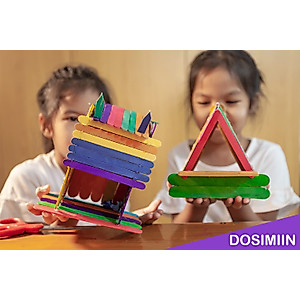 100Pcs Large Wax Waxing Wooden Stick, Body Hair Removal Sticks Applicator Spatula, Size 6" X3/4"