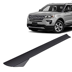 PIT66 Front Windshield Trim Compatible with 2011-2019 Ford Explorer Molding Pillar Front Left Driver Side Outer