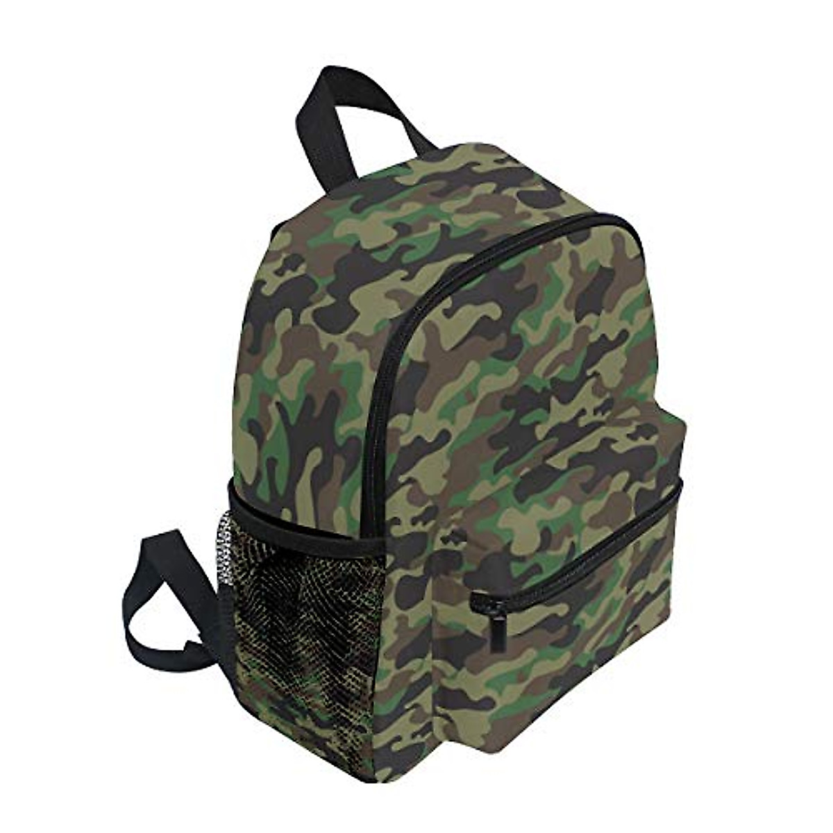 AUUXVA Kids Backpack Military Camo Camouflage School Bag Kindergarten Toddler Preschool Backpack for Boy Girls Children