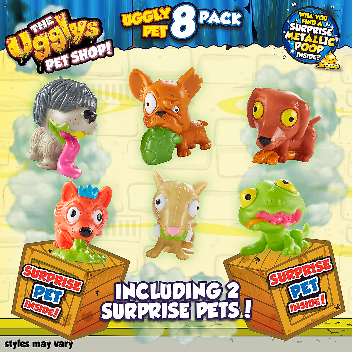 The Ugglys Pet Shop Toy Figure (8-Pack)