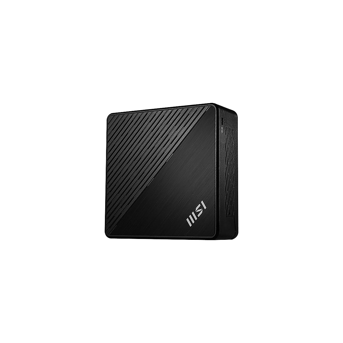 MSI Cubi N Ultrasmall PC, Intel Pentium N200, 4GB Memory, 128GB SSD, Dual Display, Windows 11 PRO Entry (ADL-005US), Black