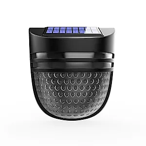oditton LED Outdoor Solar Light, Solar Deck Light, Outdoor Solar Light, 2 Modes, Outdoor Solar Light, IP65 Waterproof, Solar Spotlight for Garden, Patio, Path, Fence, Stairs, Wall, 1 Pack