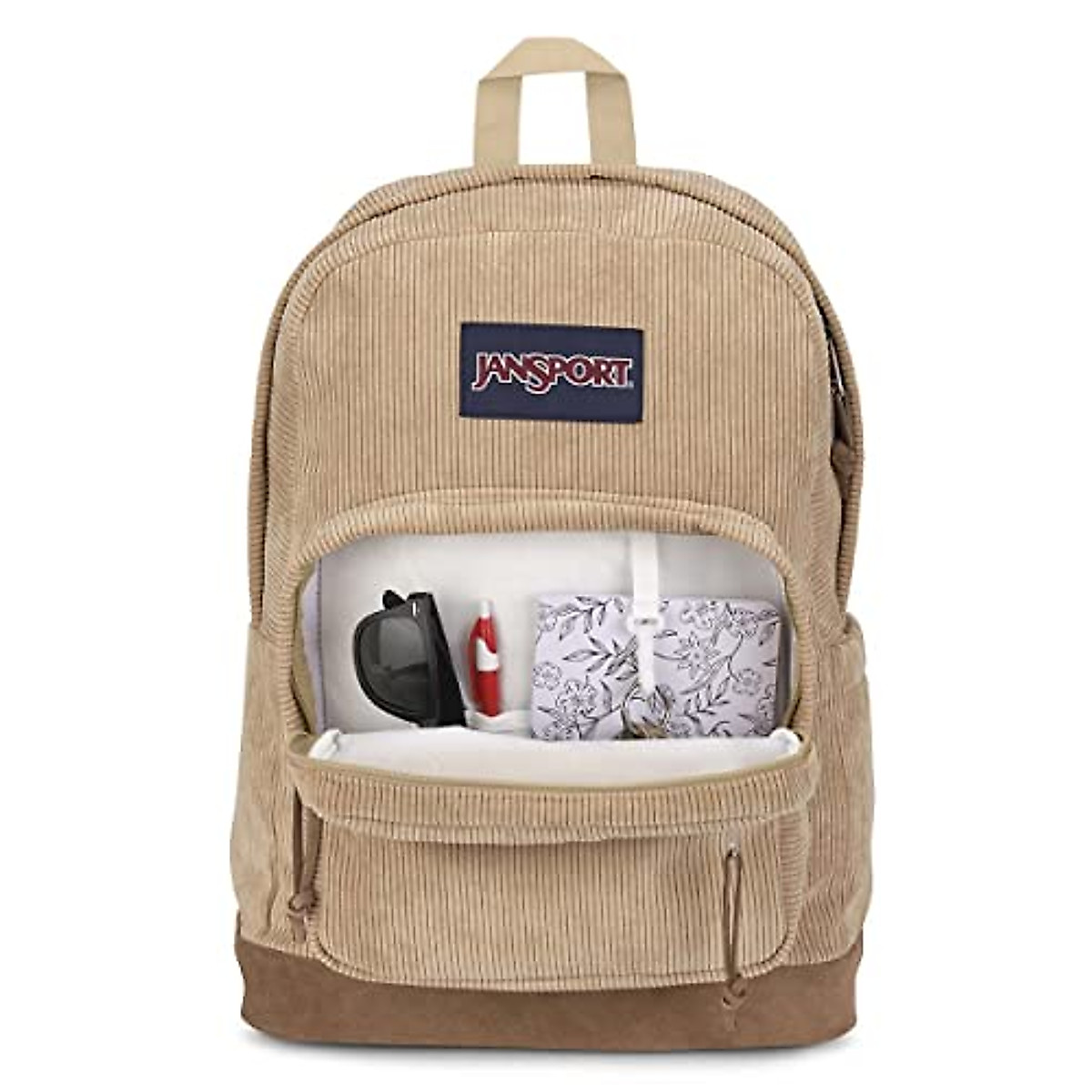 JanSport Right Pack Expressions Backpack - Travel, Work, or Laptop Bookbag - Curry Corduroy