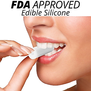 IXO Aligner Chewies for Invisalign Aligners - Chewies Invisalign Accessories for Retainers, Aligner Chewies for Invisalign Trays, Orthodontic Chewies in Resealable Bag - 10 Pack - Unscented