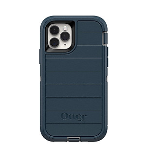 OtterBox Defender Series Rugged Case for iPhone 11 PRO - Case Only - Non-Retail Packaging - Gone Fishin Blue - with Microbial Defense