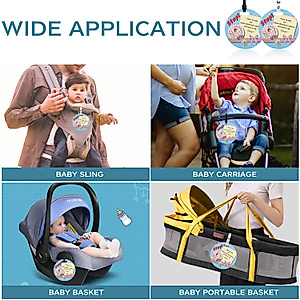 Do not Touch Baby Signs, Stroller Signs, Newborn car seat Signs, Premature Babies, do not Touch car seat Signs (Blue Pink, Girl)