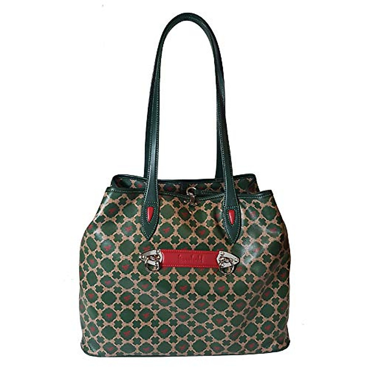 Piero Guidi Medium Tote Bag, Green (Verde)