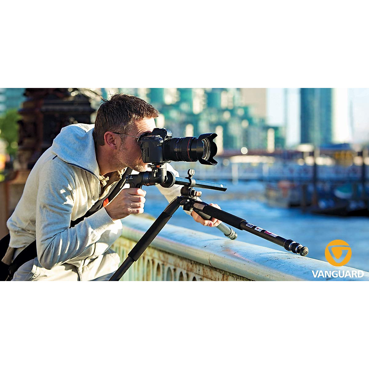 Vanguard Alta Pro 263AGH Aluminum Tripod with GH-100 Grip Head for Sony, Nikon, Canon DSLR Cameras,Black