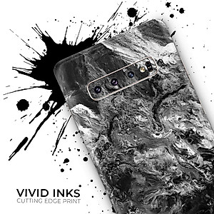 DesignSkinz Liquid Abstract Paint V52 Protective Vinyl Decal Wrap Skin Cover Compatible with The Samsung Galaxy S20 (Screen Trim & Back Glass Skin)