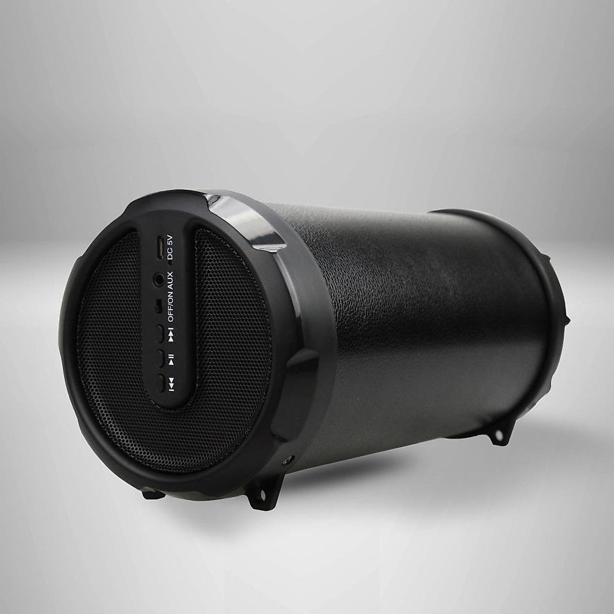 Pyle Portable Speaker, Boombox, Bluetooth Speakers, Rechargeable Battery, Surround Sound, Digital Sound Amplifier, 3.5mm Aux Input, 2.1 Channel Hi-Fi Active Stereo Speaker System in Black - PBMSPG11