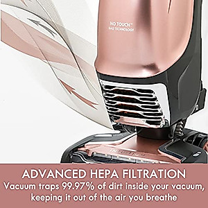 Kenmore BU4050 Intuition Bagged Upright Vacuum, liftup Cleaner with Hair Eliminator brushroll, pet Handi-Mate for Carpet, Hard Floor, Rose Gold