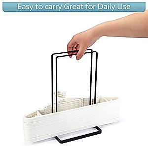 HAKDAY Portable Hanger Organizer Rack, 1PC Metal Hanger Stacker Black Hanger Caddy Hangers Storage for Closet Laundry Dry Cleaning Room