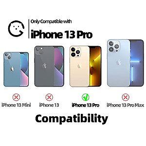 Ginkgonut Compatible with iPhone 13 Pro Case for Women/Girls, Cute 3D Laid Desgin Soft Silicone Shockproof Raised Bumper Corners Case for iPhone 13 Pro（White）