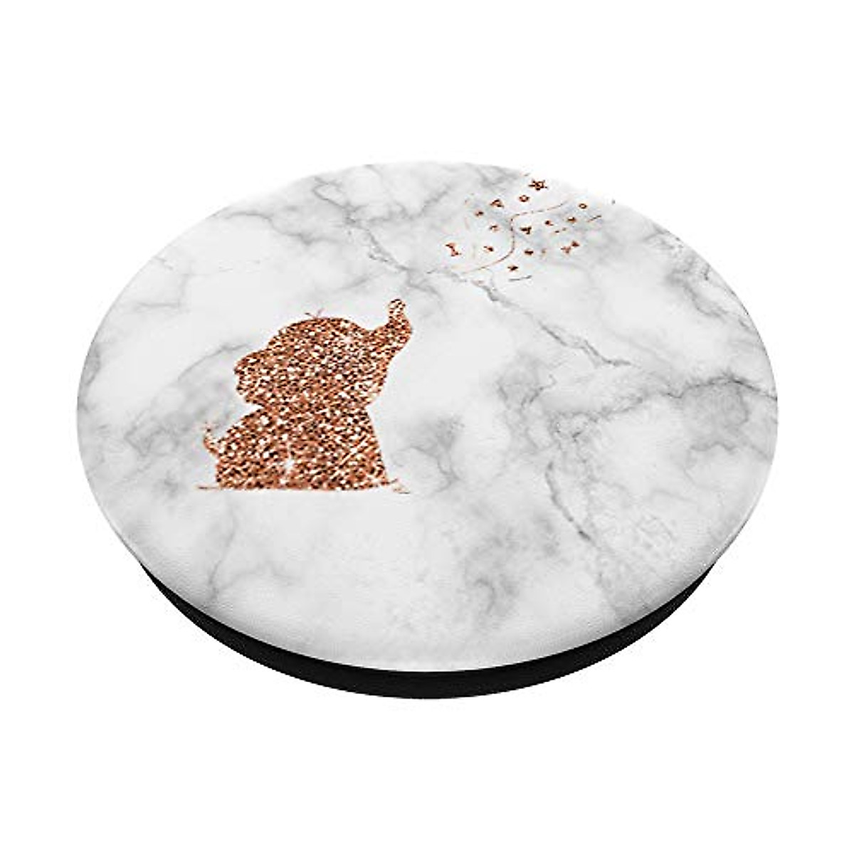 Baby Elephant Blush Confetti ~ Animal Design PopSockets PopGrip: Swappable Grip for Phones & Tablets