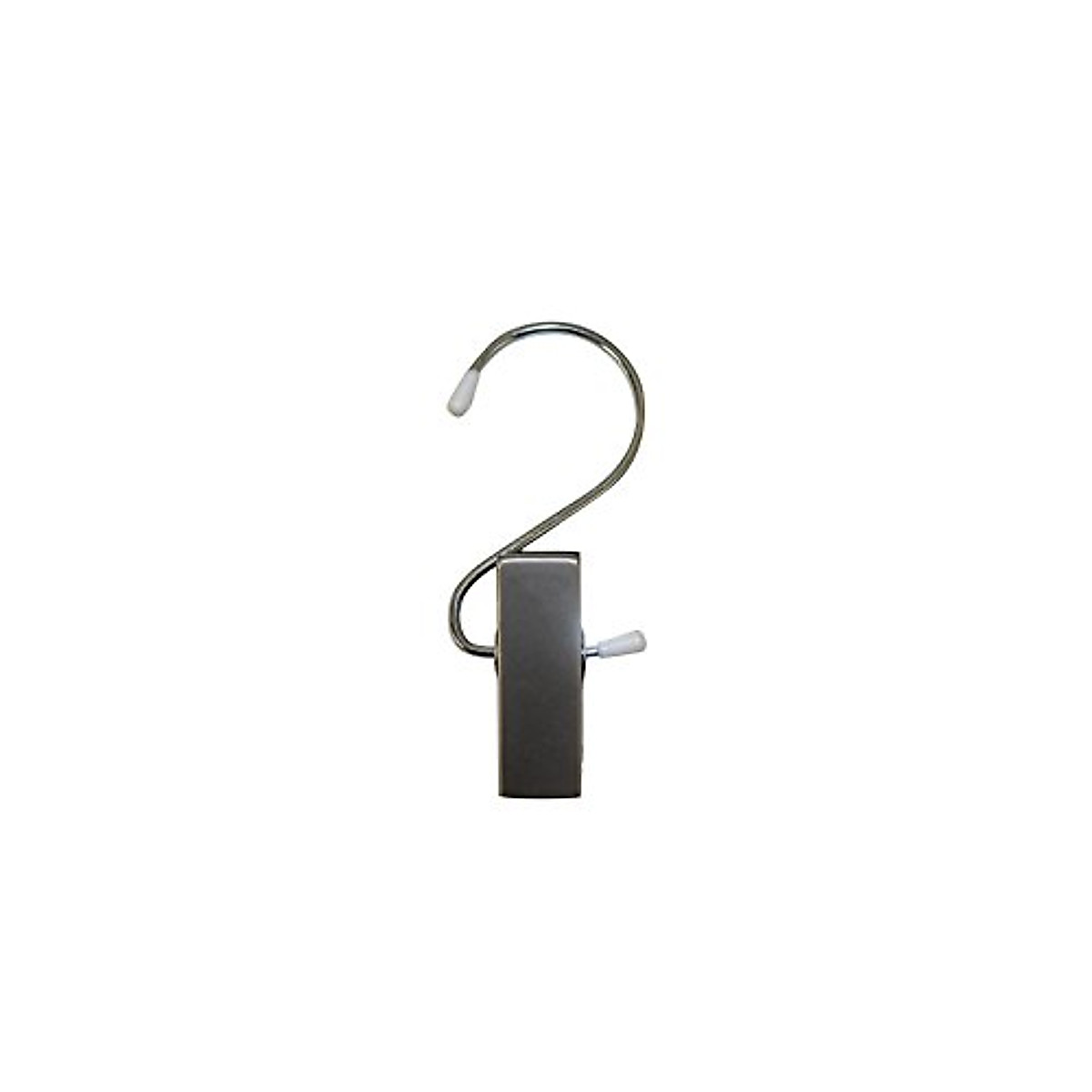 NAHANCO 610EC12 Boot Clip Hanger, Brushed Chrome, Metal Clip, 4.5” (Pack of 12)