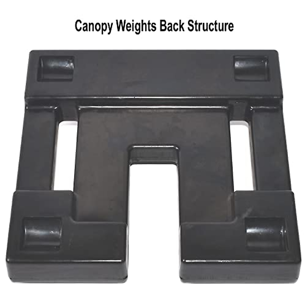 Easy to Hold Canopy Tent Weights - 1pcs, 22 Lbs, Tent Weights Can Withstand Any Wind Waterproof Durable Easy to Put up Stacked Design Provides A Very Stable Base for Pop Up Canopy Tent