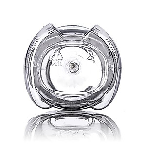 Natural Farms Pack of 3-16 oz Plastic Bear Honey Bottle Jars - Honey Squeeze Bottle Empty for Storing and Dispensing Honey