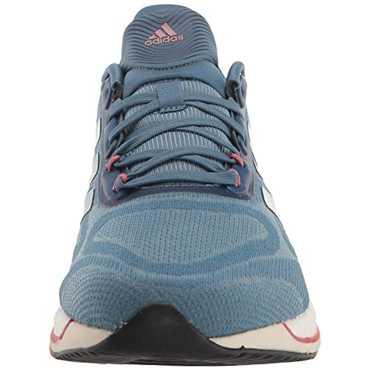 adidas Women's Supernova+ Running Shoe, Altered Blue/Almost Blue/Wonder Red, 9.5