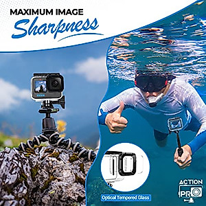ACTION PRO Waterproof Case for GoPro Hero 9/10 / 11 | Shock-Proof Diving Underwater Protective Case | Housing Shell with Optical Tempered Glass