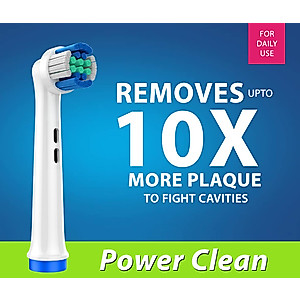 Belwick Replacement Toothbrush Heads Compatible with Oral B Braun, 8 Pack Professional Electric Toothbrush Heads, Precision Brush Heads Refill for Oral-B 7000/Pro 1000/9600/ 5000/3000/8000 (8 Pack)