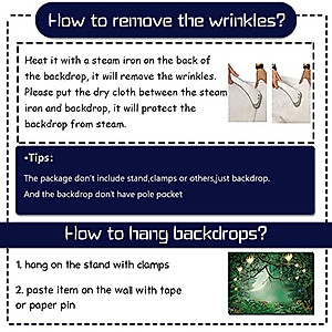 7x5ft Spring Enchanted Fairytale Forest Backdrop for Photography Mushroom Wonderland Photo Background for Newborn Baby Shower Photoshoot Children Birthday Party Decorations Banner