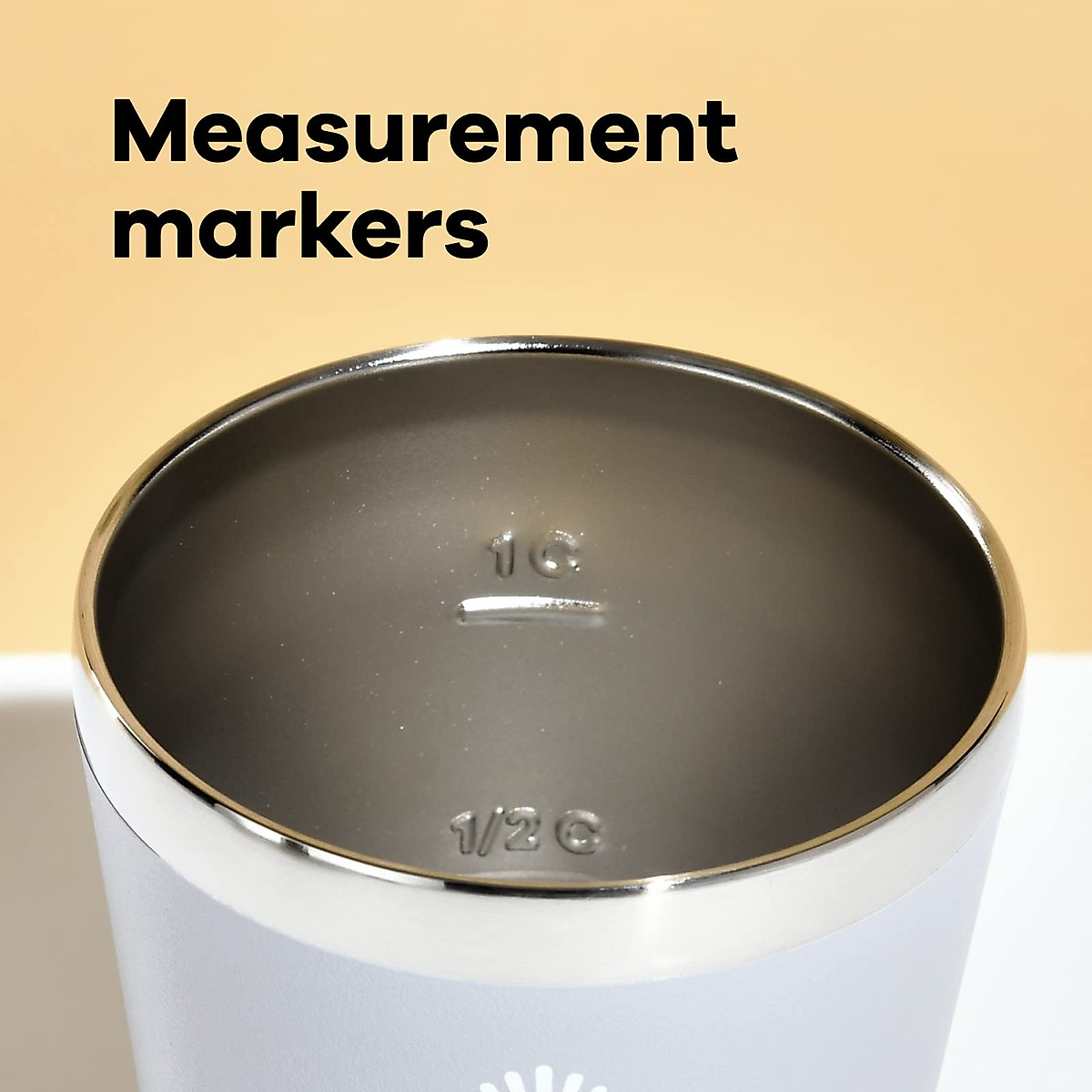 Hydro Flask 12 Oz Outdoor Kitchen Tumbler Baltic - Stainless Steel Dinnerware Reusable Camping Gear Mess Kit Cup - Dishwasher Safe