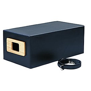 Merrithew™ At Home SPX® Reformer Package with Reformer Box, Footstrap, Padded Platform Extender and Metal Roll-up Pole – Pilates Workouts at Home(BLACK)