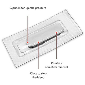 Nampons for Nosebleeds - 6 Nasal Plugs with Clotting Agent to Stop Nosebleeds Fast. Trusted by Doctors, Nurses and First Responders. Safe and Effective for Children, Adults, and Seniors