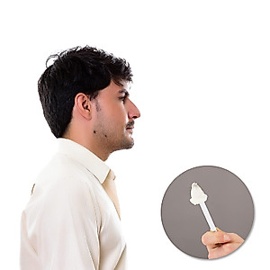 DecBlue Nose Wax Sticks - 60Pcs Plastic Nasal Cleaning Applicators for Painless Nostril and Eyebrow Hair Removal for Men and Women