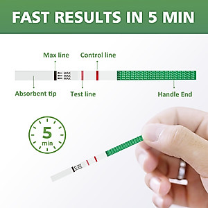 Fentanyl Test Strips - [5 Pack] Carethetic Fentanyl Testing Strips for Testing Drugs - Fentanyl Test Kit for Powder, Liquid & Pills | Quick & Highly Sensitive