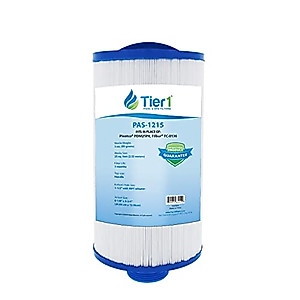 Tier1 Pool & Spa Filter Cartridge | Replacement for Dream Maker, Pleatco PDM25P4, Filbur FC-0136 | 25 sq ft Pleated Fabric Filter Media