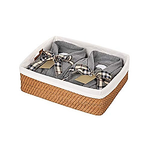 KOUBOO 1060054 Laguna Liner, Honey-Brown Rattan Shelf Basket