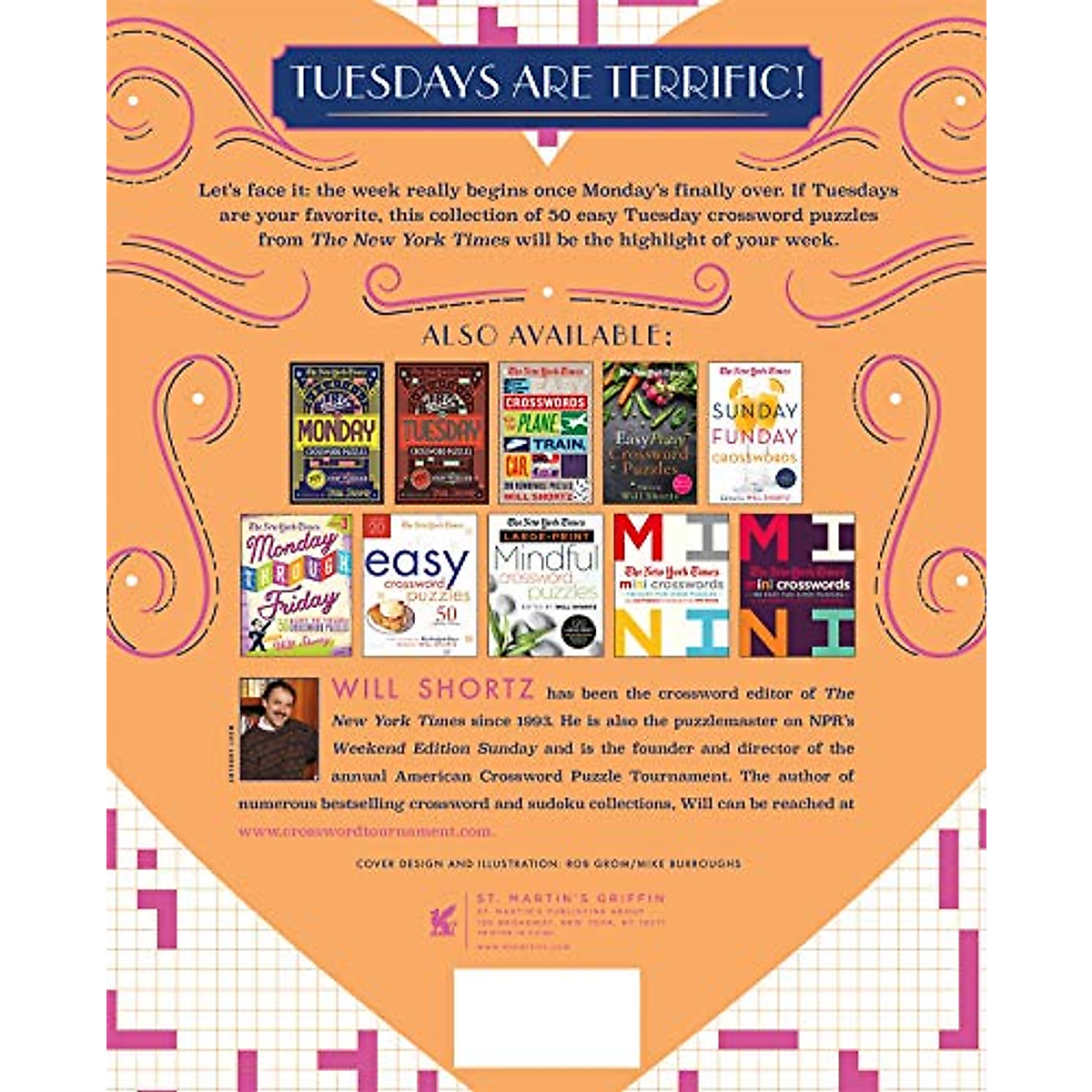 The New York Times I Love Tuesday Crossword Puzzles: 50 Easy Puzzles