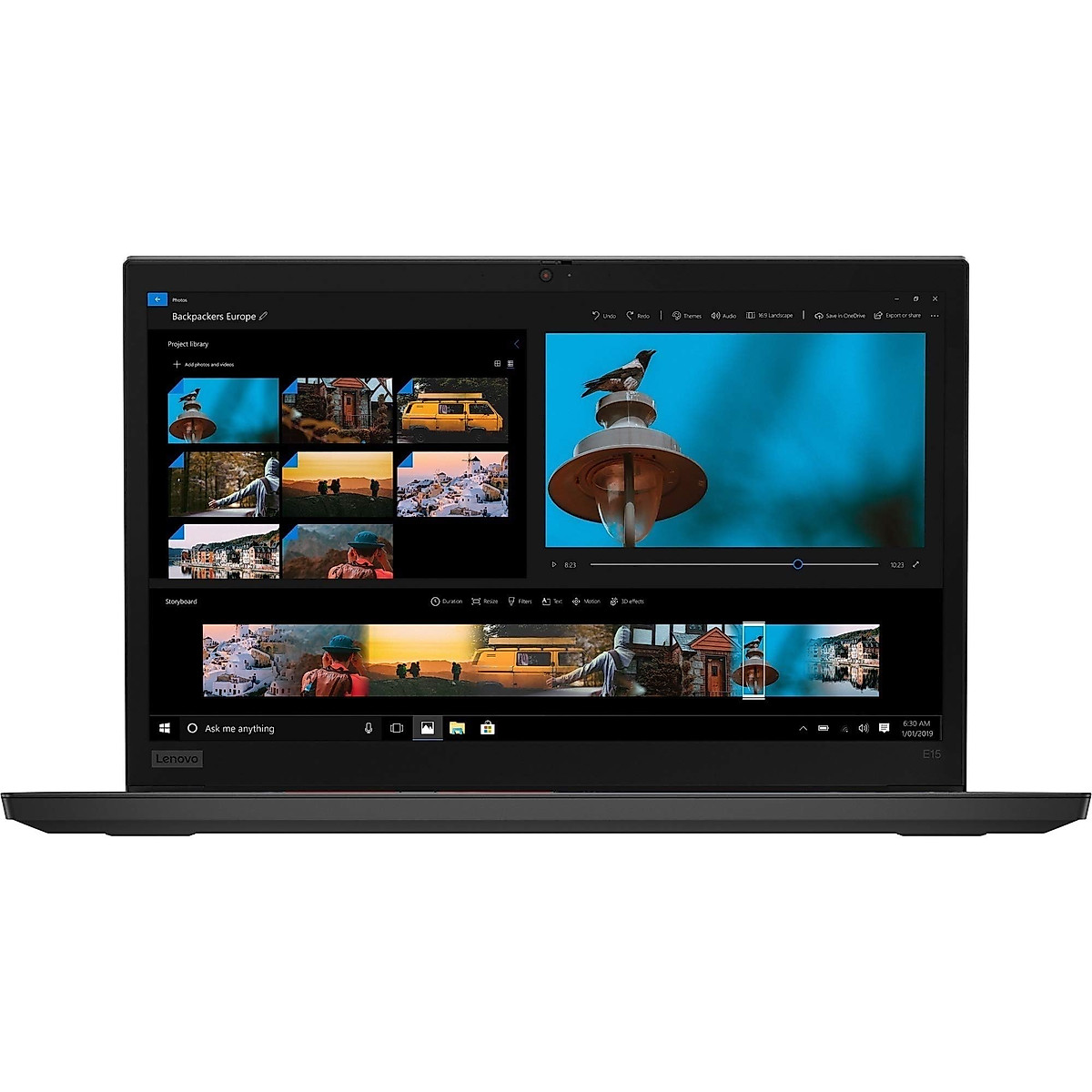 Lenovo THINKPAD E15,Intel CORE I5-10210U,4GB DDR4,500GB HDD 7200RPM,15.6" FHD (1920X10