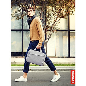 Lenovo Laptop Backpack B210, 15.6-Inch Laptop/Tablet, Durable, Water-Repellent, Lightweight, Clean Design, Sleek for Travel, Business Casual or College, GX40Q17227, Grey