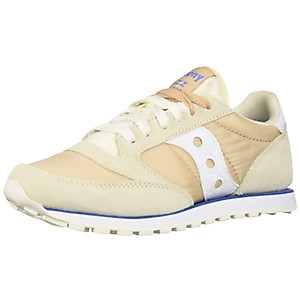 Saucony Women's Jazz Low Pro Running Shoe, Cream, 5