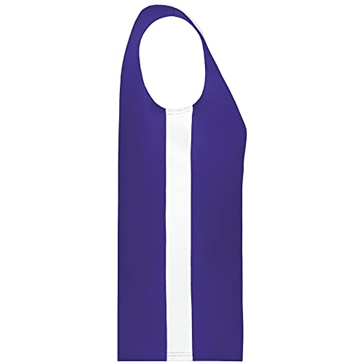 Augusta Sportswear Women's Standard Ladies Match-Up Basketball Jersey, Purple/White, 2XL