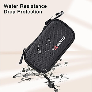 RLSOCO Hard Case for Braun ThermoScan 7/ThermoScan 5/ThermoScan 6 Digital Ear Thermometer,Fits for Braun IRT6500/IRT6520/IRT6515/IRT6020 Ear Thermometers (Grey Lining)