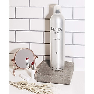 Kenra Volume Spray 25 80% | Super Hold Finishing & Styling Hairspray | Flake-free & Fast-drying | Wind & Humidity Resistance | All Hair Types | 16 oz