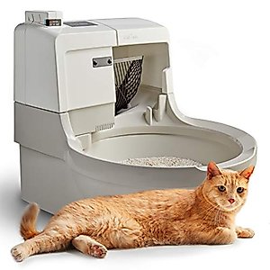 CatGenie A.I. Self-Cleaning, Fully-Flushing, Self-Scooping, Automatic Cat Box (Latest Model)