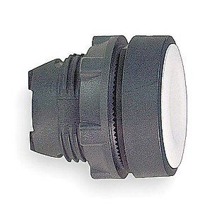 Schneider Electric Plastic Push Button Operator, Type of Operator: Flush Button, Size: 22mm, Action: Momentary Push - ZB5AA1, 2 packs