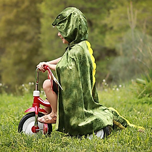 Great Pretenders T-Rex Hooded Cape, Size 4-5 Dress-Up Play