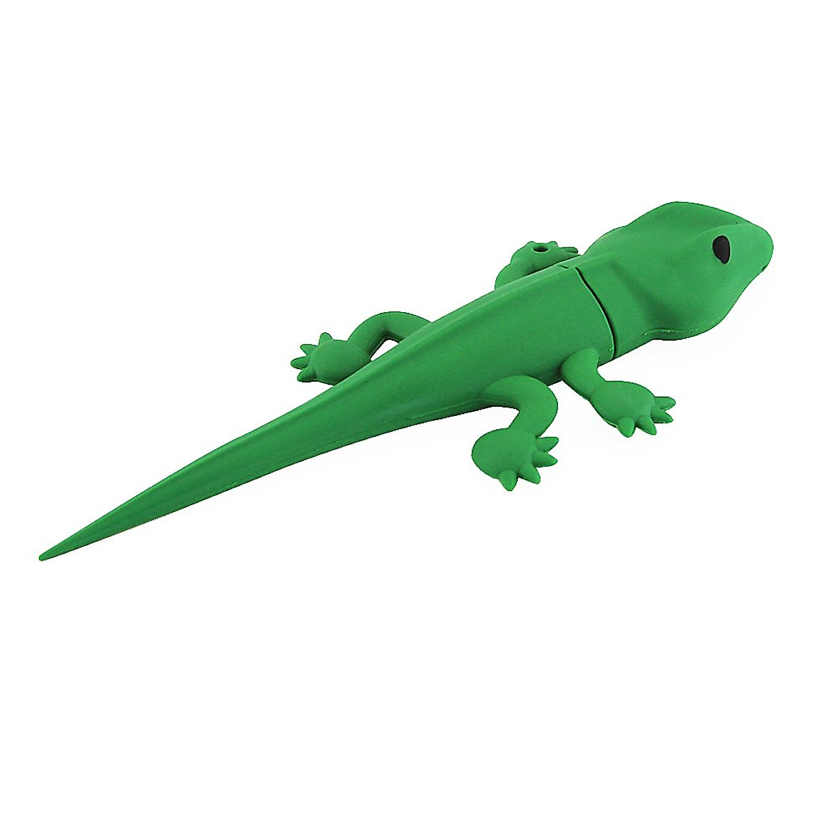 64GB USB 2.0 Flash Drive Cute Animal Green Gecko Lizard Shape Memory Stick Jump Drive Thumb Drives Flashdrive Pendrive