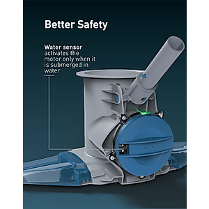 KOKIDO 2024 Rechargeable Heavy Duty Pool Leaf Vacuum, 62GPM Powerful Suction, Standard and Fine XL Filter Bags, Commercial Power Vac for Leaves and Debris, for Inground and Above Ground Pools XV910