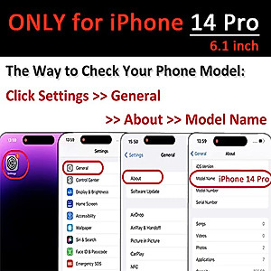 ZVE iPhone 14 Pro Crossbody Wallet Case, Card Holder Zipper Phone Case with Wrist Strap, RFID Blocking Leather Purse Gift for Women Compatible with iPhone 14 Pro, 6.1 inch, 2022-Black